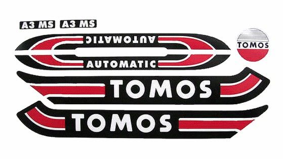 Stickers Tomos AVTOMATIC A3 old type – FrcoMoto Shop